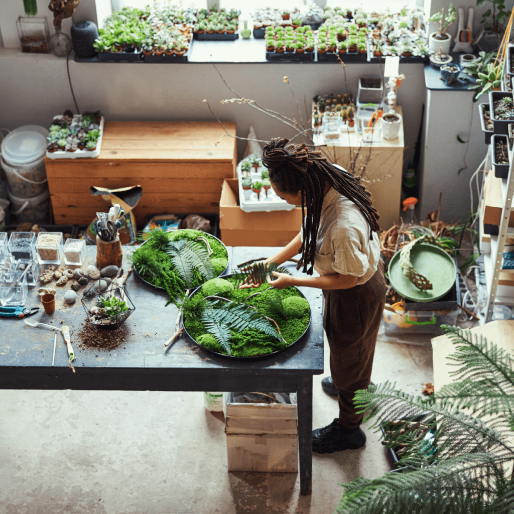 Moss art workshop: create your own unique Plant Painting! - Time For ...