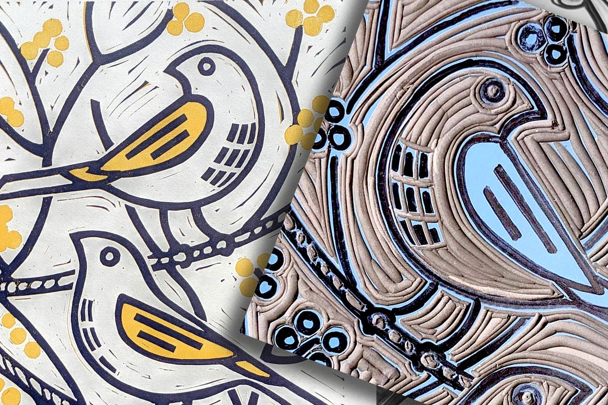 Introduction to Lino Printing with Melissa Birch - Time For Worthing
