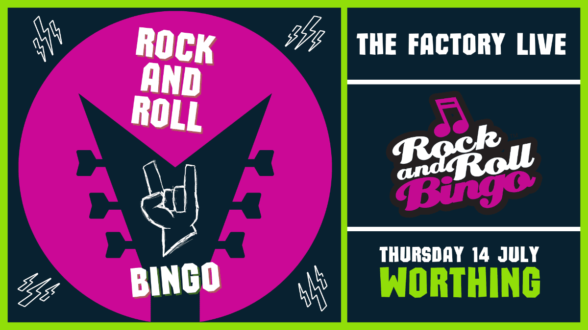 ROCK AND ROLL BINGO - Time For Worthing